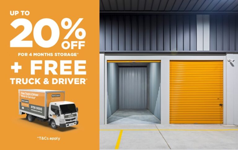 Rent a Space Self Storage Sydney | Rent Nearby Storage Units